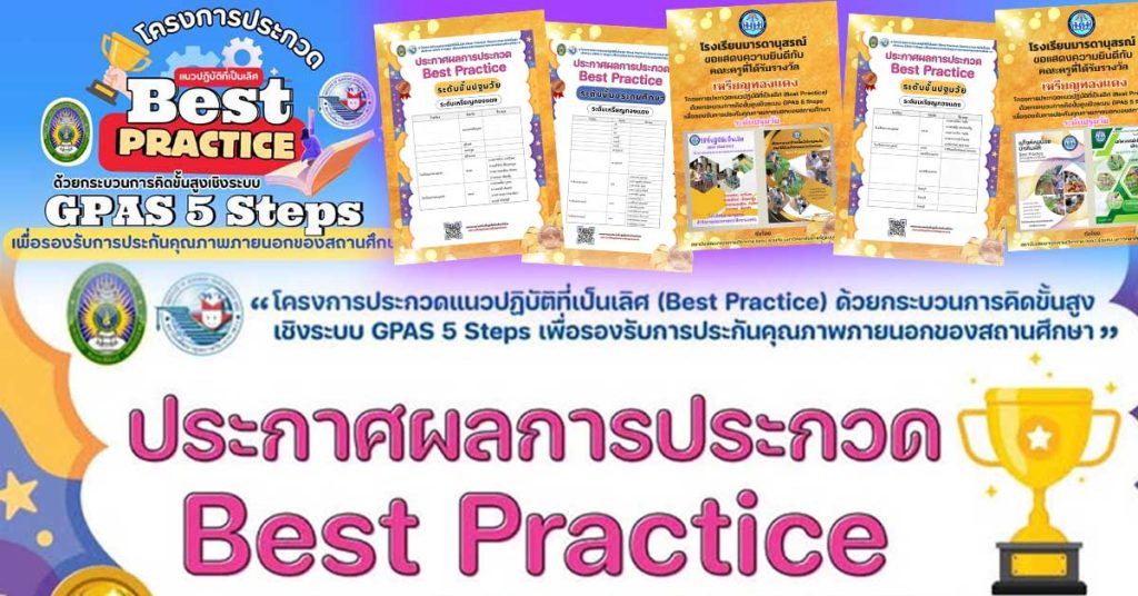 Best Practice Awards – Mandanusorn School Trat